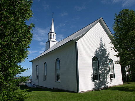 Metis Beach United Church | Conseil du patrimoine religieux du Québec